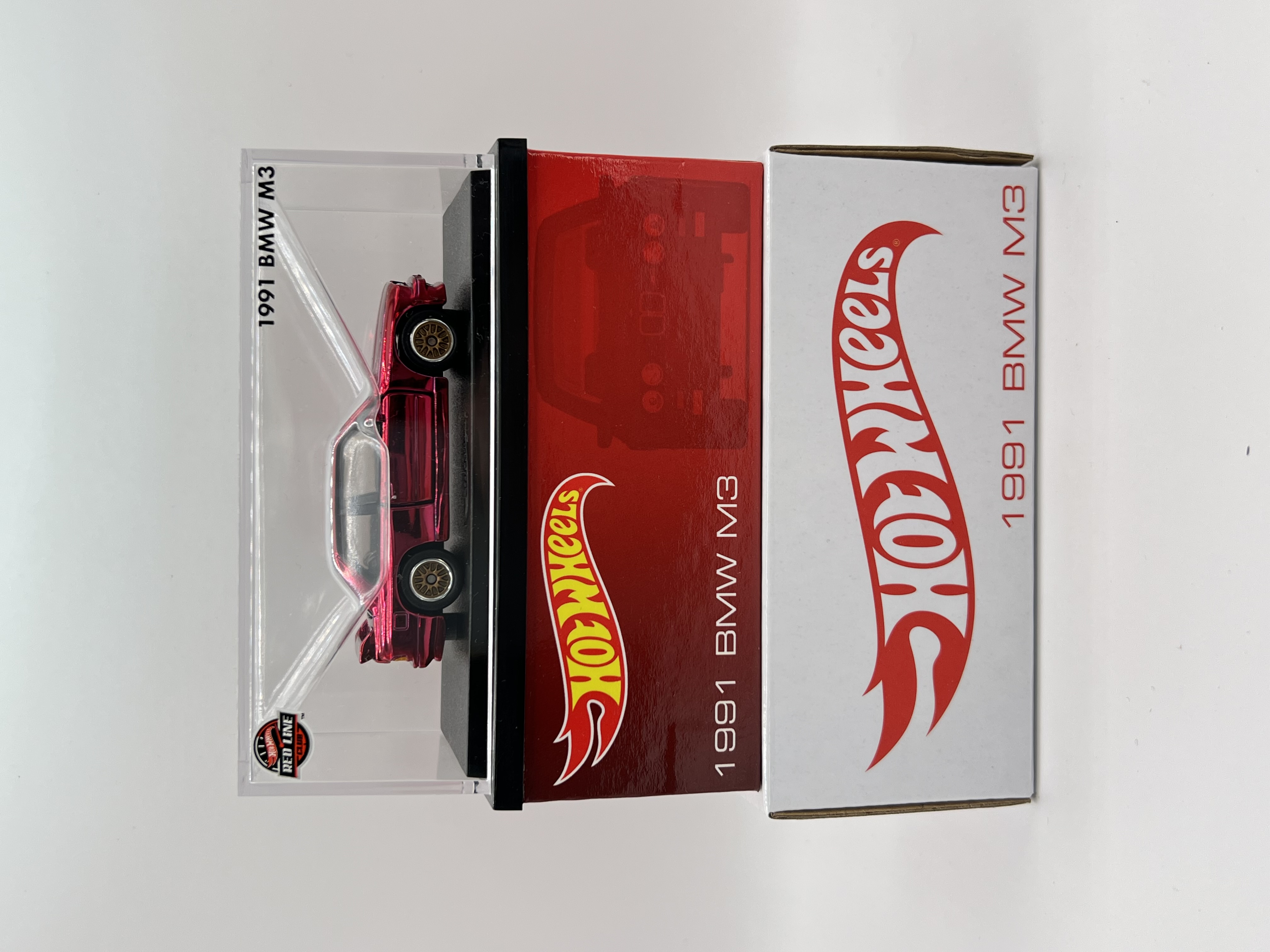 Hot Wheels RLC 1991 BMW M3 E30 Red | HotCars64